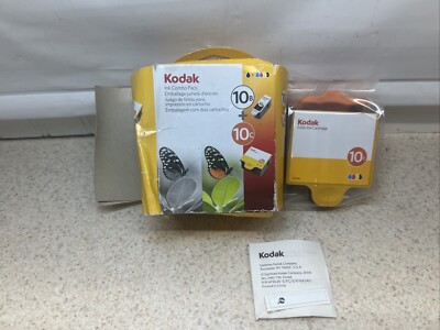 Kodak 10B Black & 10C Color Cartridge Ink Combo Pack 8367849 ...