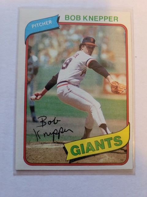 1980 Topps - #111 Bob Knepper for sale online | eBay