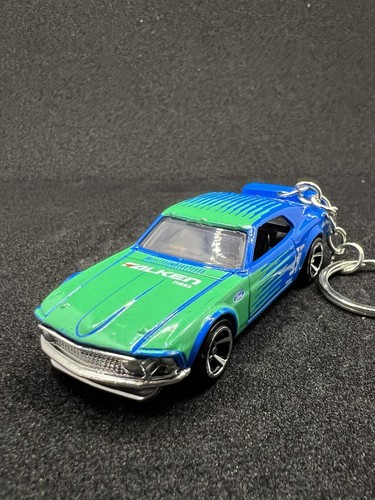 Hotwheels Keychain ‘69 Ford Mustang FALKEN Then and Now Boss 302 | eBay ...