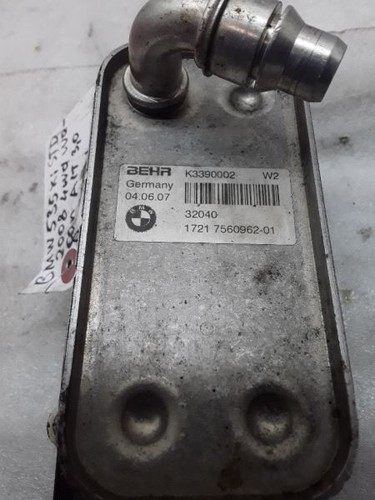 17217560962-01 Automatic Transmission Oil Cooler 3.0L Turbo 2008 BMW ...