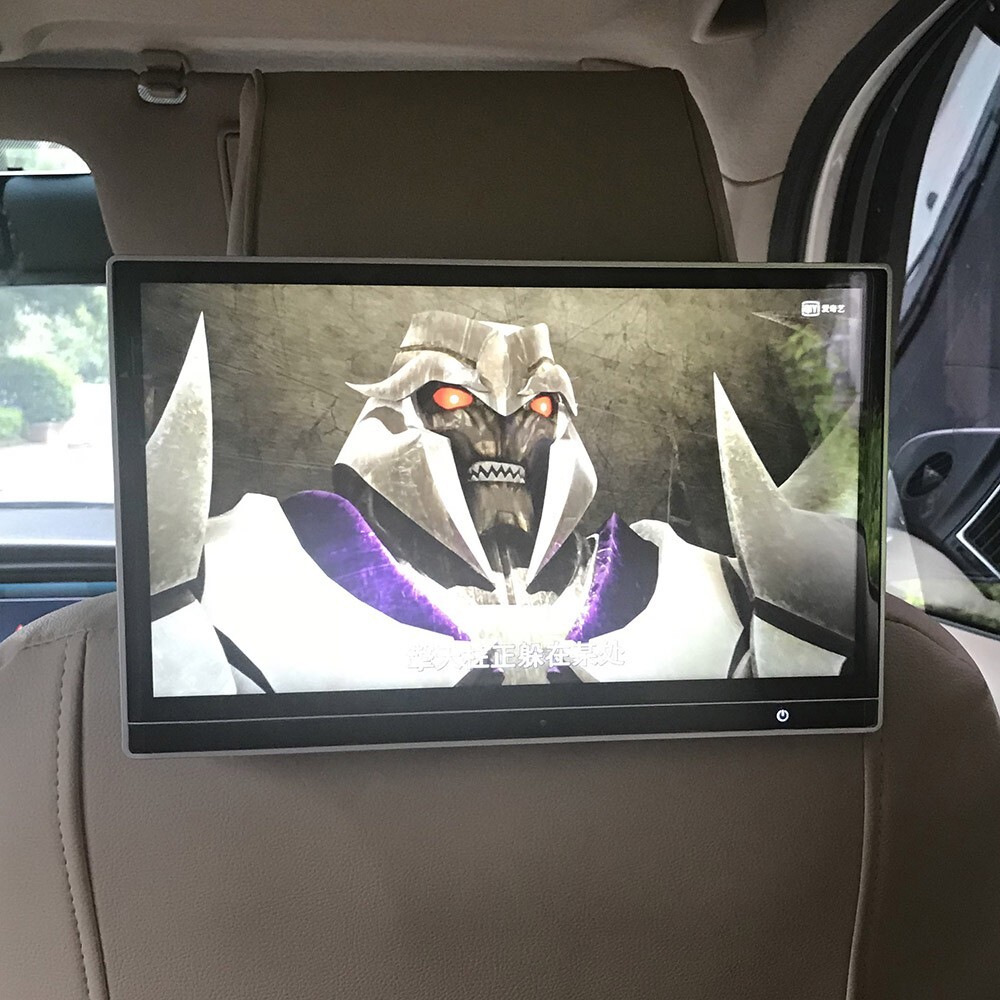 Wifi Android Car TV Headrest Monitor For Jaguar Rear Seat Entertainment ...