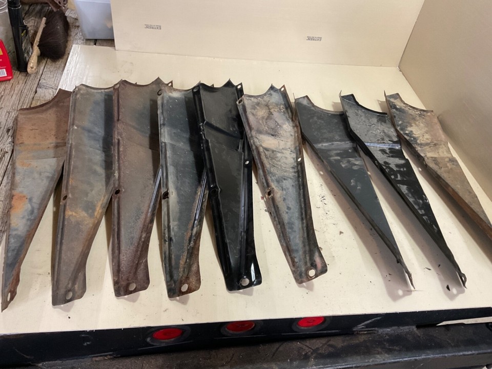 1960-1966 ORIGINAL CHEVY GMC C10 K10 RADIATOR FILLER PANEL —- 60-66 EA ...