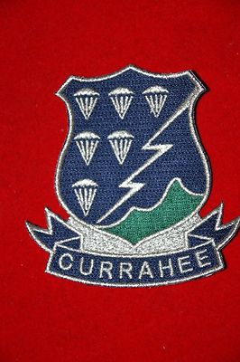 US ARMY AIRBORNE 506TH PIR PARACHUTE INFANTRY CURRAHEE PATCH BAND ...