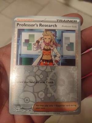 Pokémon TCG Professor's Research (Professor Sada) Scarlet & Violet-BASE ...