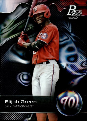 2023 Bowman Platinum #TOP-67 Elijah Green Washington Nationals Baseball ...