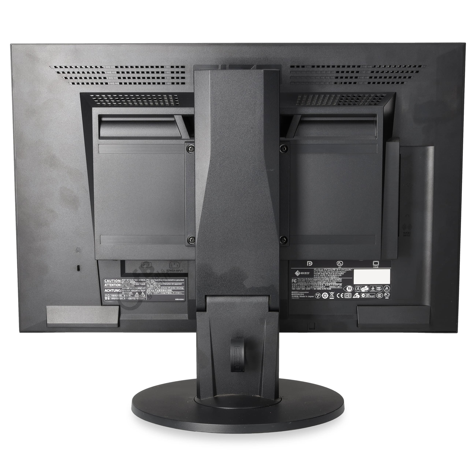 Eizo FlexScan EV2216W-BK 22 Zoll Monitor 1680x1050 WSXGA+ TN 5ms ...