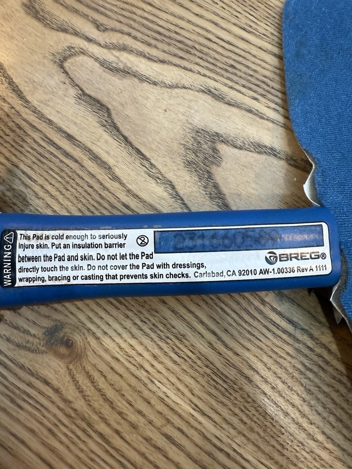 Breg Wrap On Multi Use XL Replacement Pad 04790 PAD ONLY | eBay