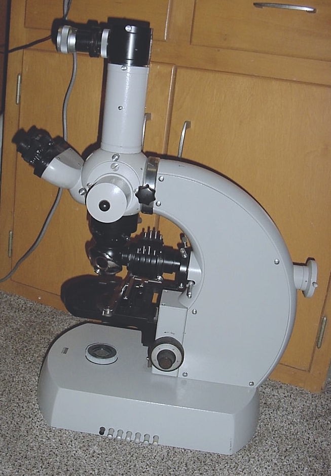 Zeiss microscope Universal model - as shown - B | eBay