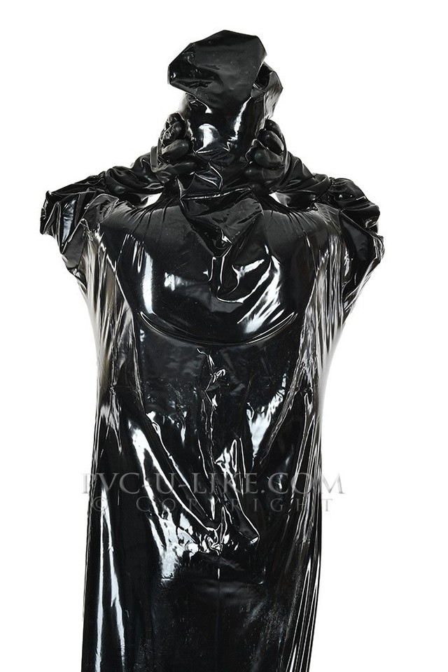 PVC Plastic Vinyl enclosure PVC Plastic Fetish bag sack Bondage bag ...