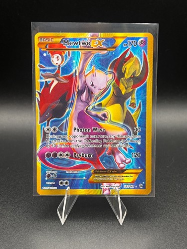 Pokemon Mewtwo EX Full Art 163/164 - XY Breakthrough Secret Rare - NM ...