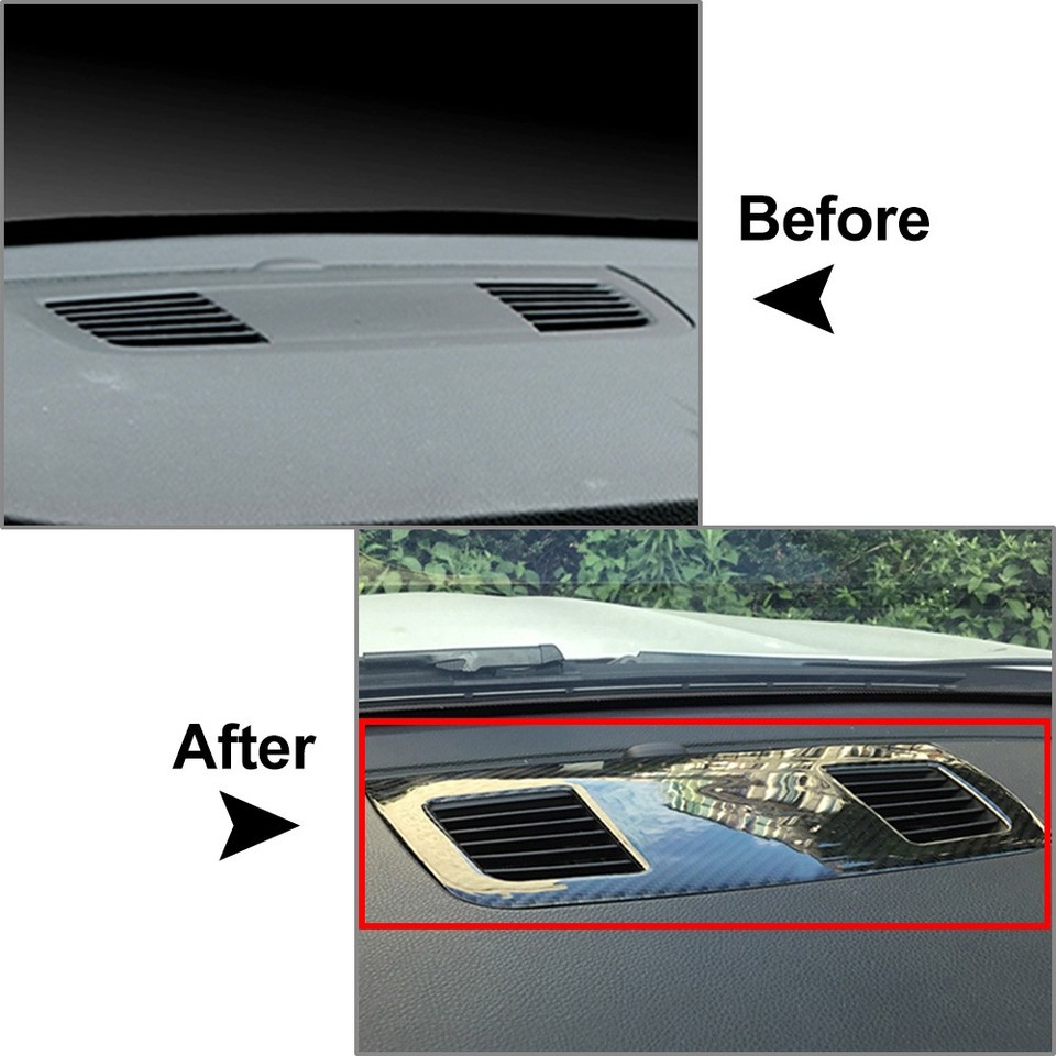 Armaturenbrett-Entlüftungsauslass-Panel-Abdeckung für BMW 3er E90 E92 ...