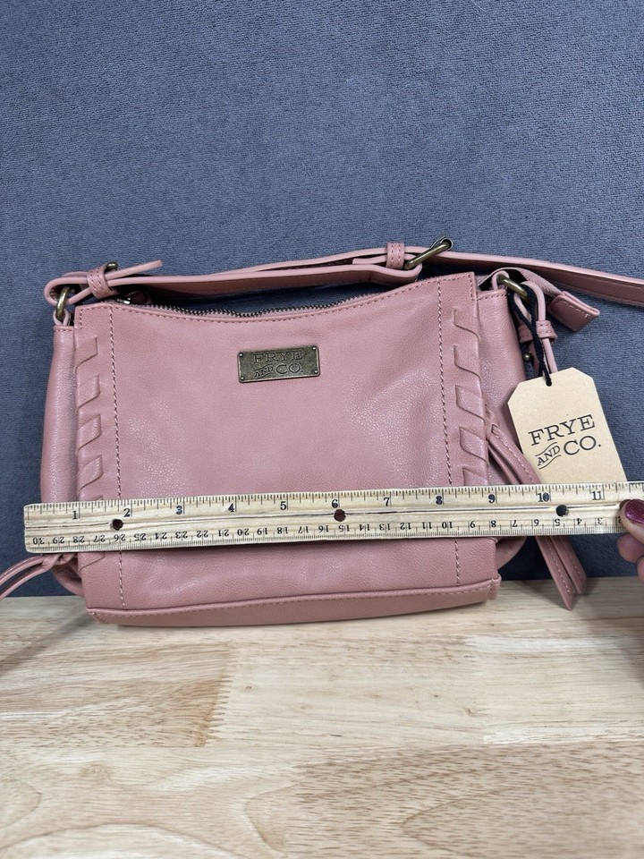 Frye & Co Aurora Crossbody Bag Purse Pink NWT | eBay