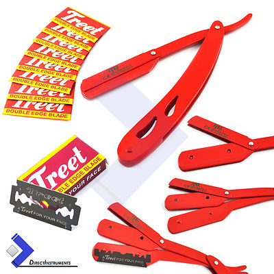Professional Barber Salon Hair Shaving Razor Cut Throat Men Grooming ...
