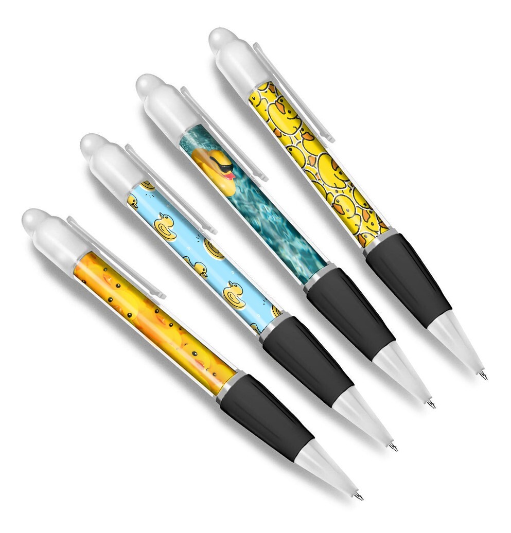 Pen I Rosa Duckie Plakat Duck Pond Market