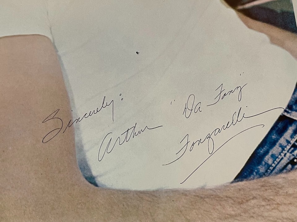 Original 1976 Fonzie Happy Days The Da Fonz is Cool Poster Henry ...