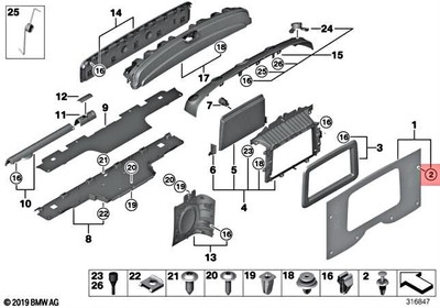 Genuine MINI Cooper One R55 R56 R57 R58 R59 Expanding Rivet 51472754477 ...