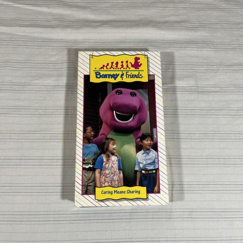 NICE Barney and Friends Caring Means Sharing VHS 1992 Time Life Video ...