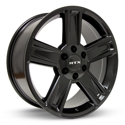 17 inch 17x8 RTX Glacier Satin Black wheel rim 6x135 +30 | eBay