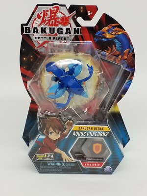 Bakugan Battle Planet Aquos Phaedrus Ultra 3" Collectible Figure NIB ...