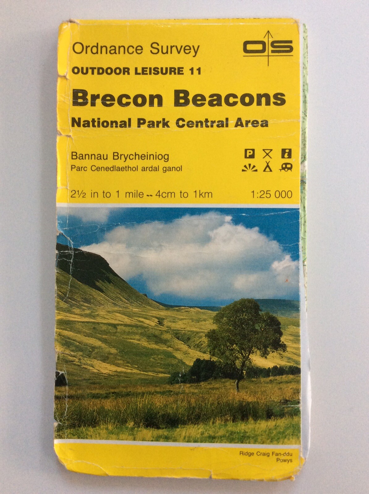 2 Ordnance Survey Outdoor Leisure Maps No.s 11 & 13 of Brecon Beacons ...