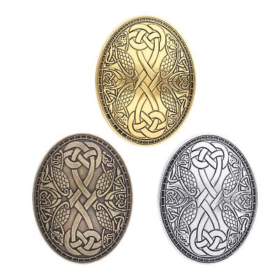 Retro Metal Viking Shield Clothes Brooches Pin for Vikings Fans Chic ...