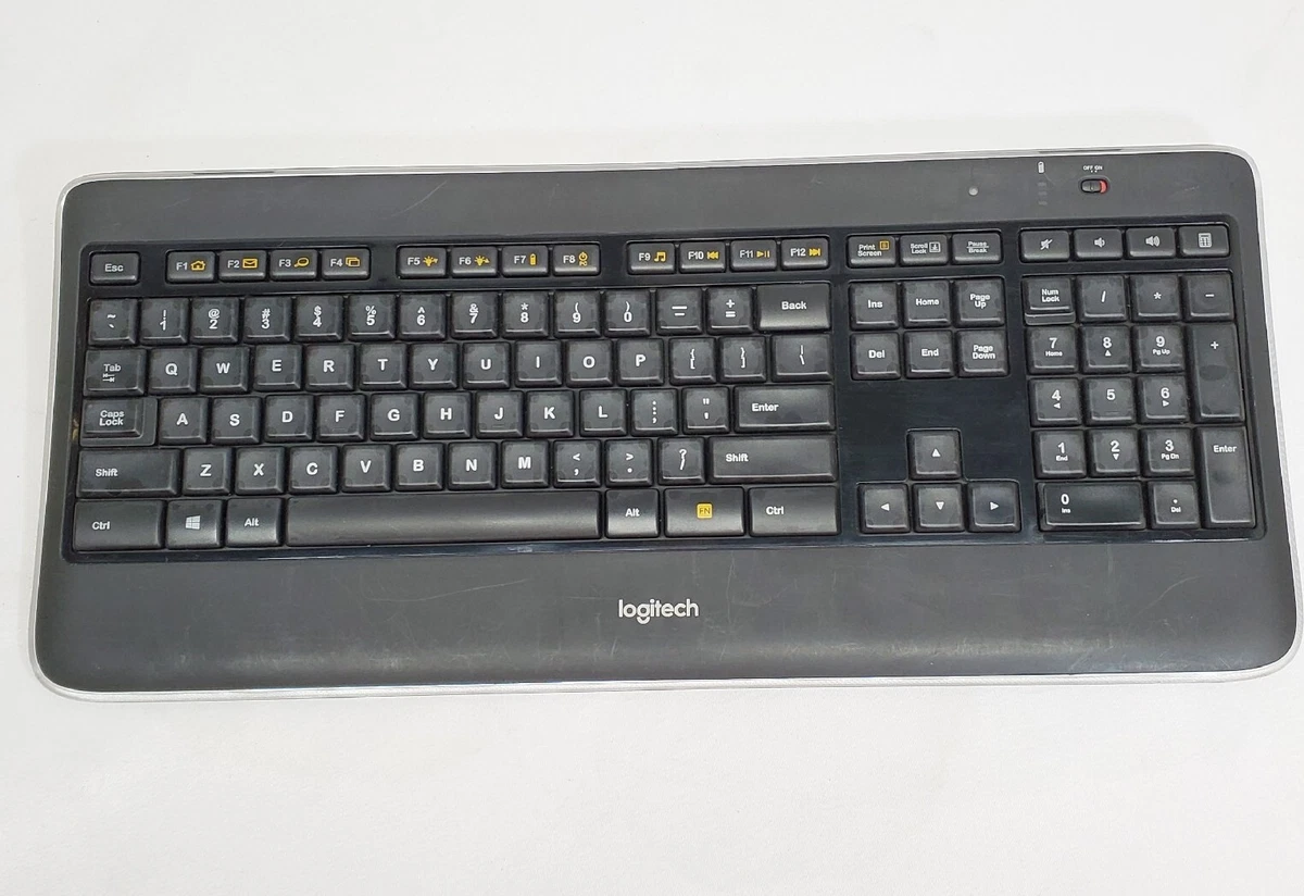 Logitech K800 Illuminated Keyboard, Black, 54% OFF