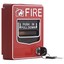Wired Call Point Fire Reset Push In Pull Down Emergency Alarm Station ...