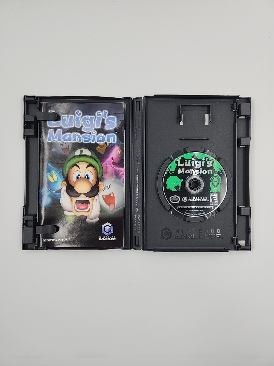 Luigi's Mansion Nintendo GameCube NGC CIB Complete Black Label ...