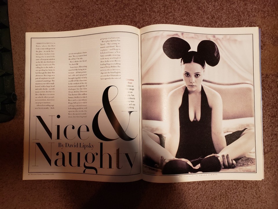 Rolling Stone Magazine - Christina Ricci Cover - 1999 | eBay