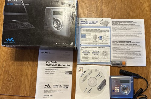 Sony Hi-MD Walkman - Portable Minidisc Recorder MZ-NH700 | eBay UK