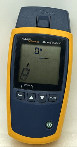 Fluke Networks Microscanner2 MS2-100 Cable Verifier Cat5/Cat6/Coax-RJ11 ...