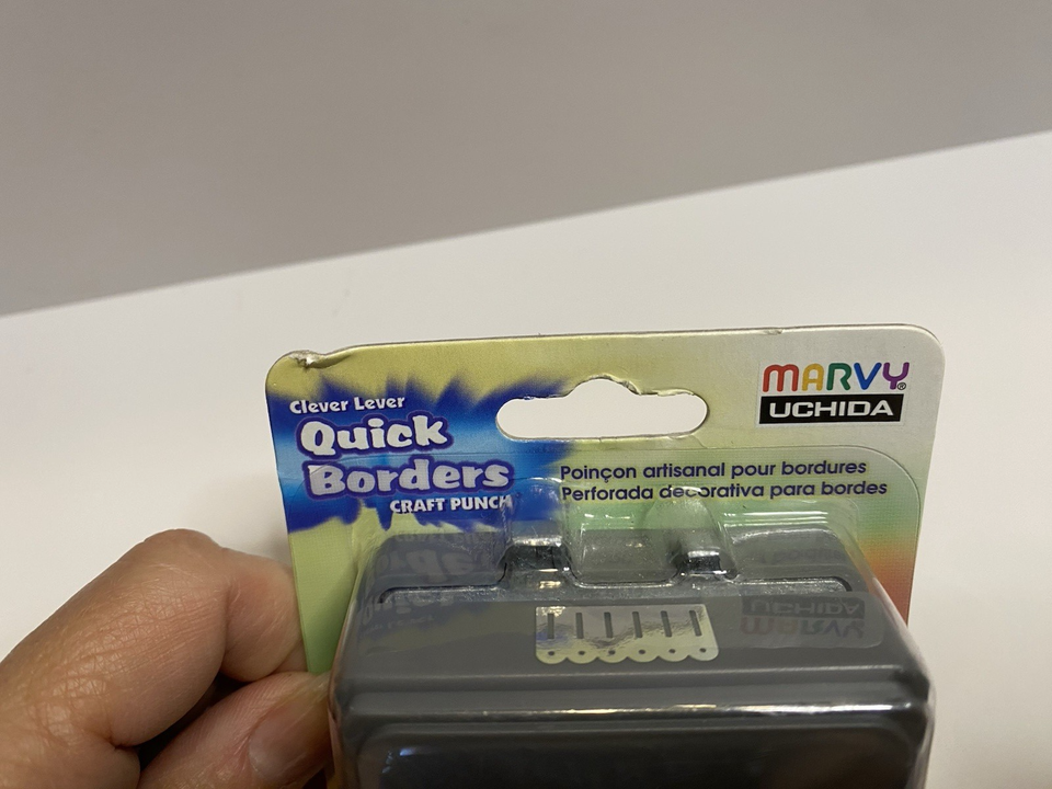 Creative Memories MARVY UCHIDA RIBBON STITCH FENCE Border Punch ...