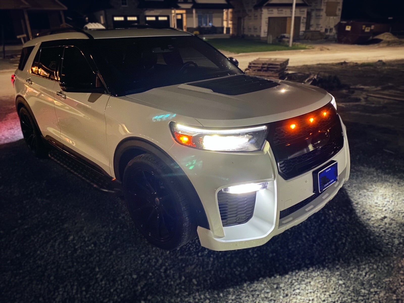 2020-2023 Ford Explorer Raptor Inspired Aluminum Hood Front | 2 Year ...