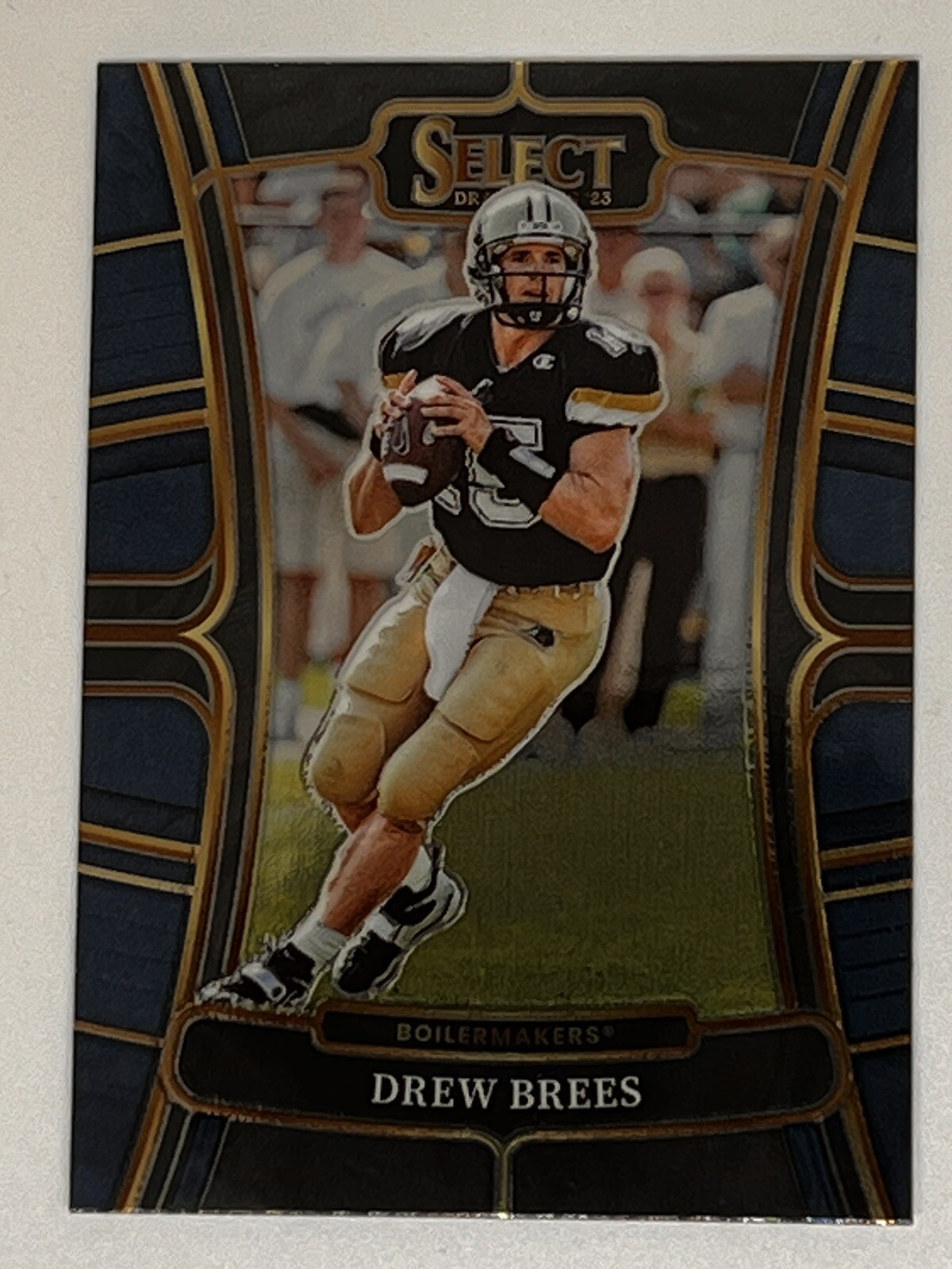 2023 Panini Select Draft Picks Drew Brees #89 Purdue Boilermakers ...