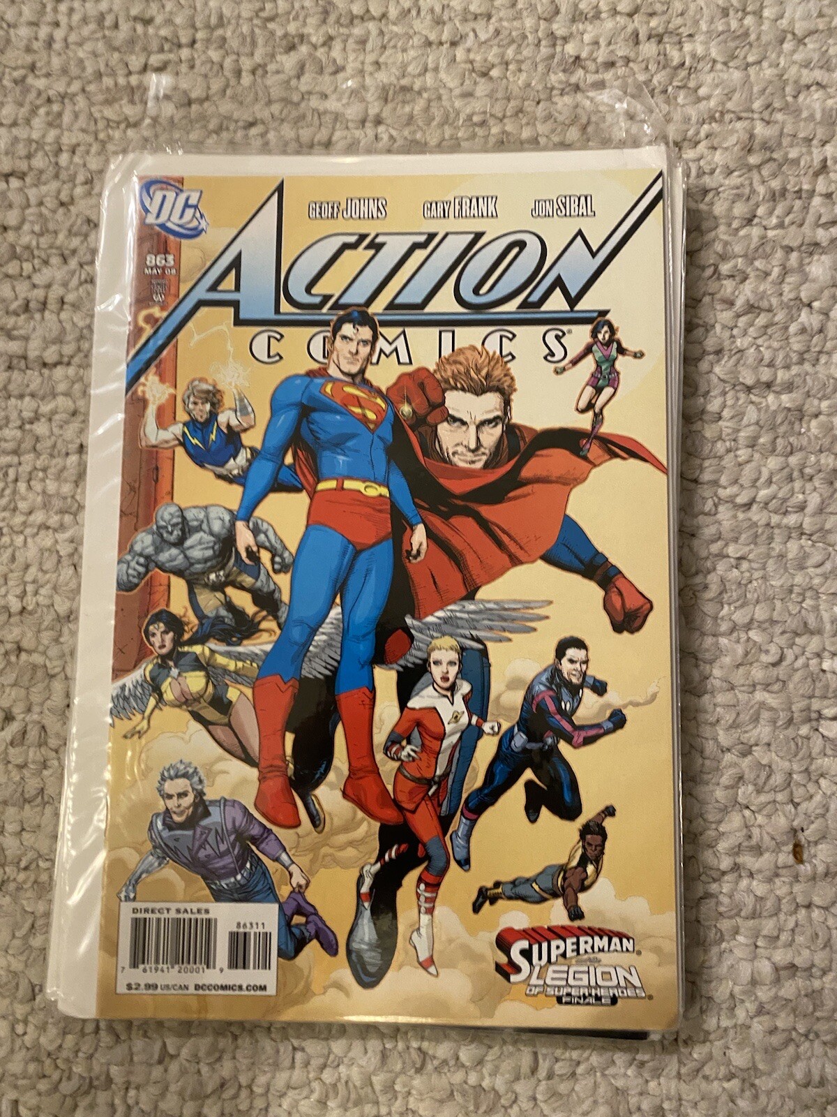 Action Comics #863 Superman and the Legion Of Superheroes Dc Comics ...