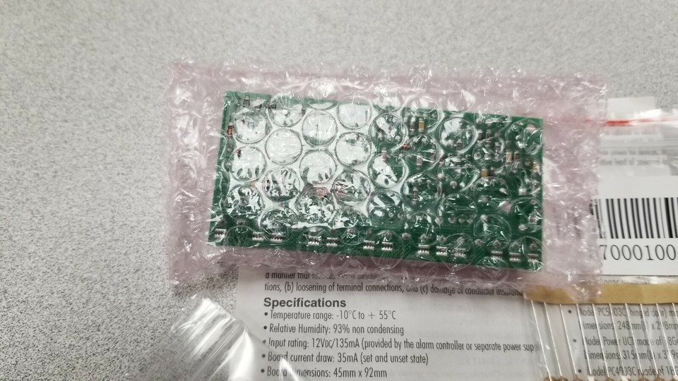 DSC PC5108 PowerSeries 8-Hardwire Zone Expander Module for PC1616 ...