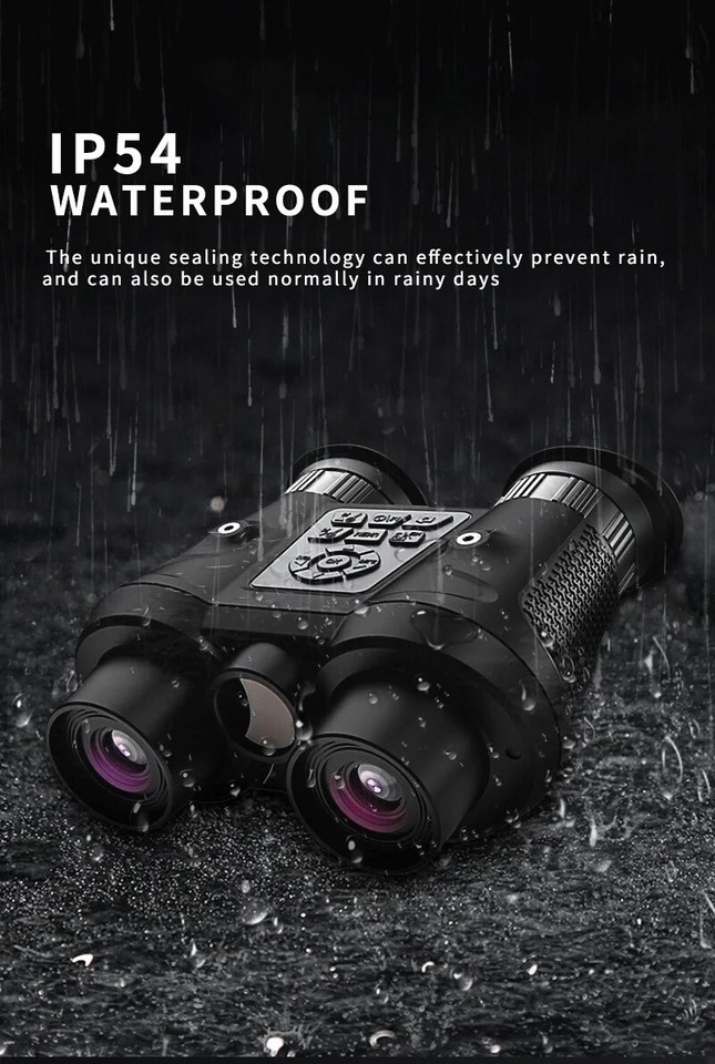 3D VR Night Vision Binocular Helmet Mounted 6X Digital IR Night Vision ...