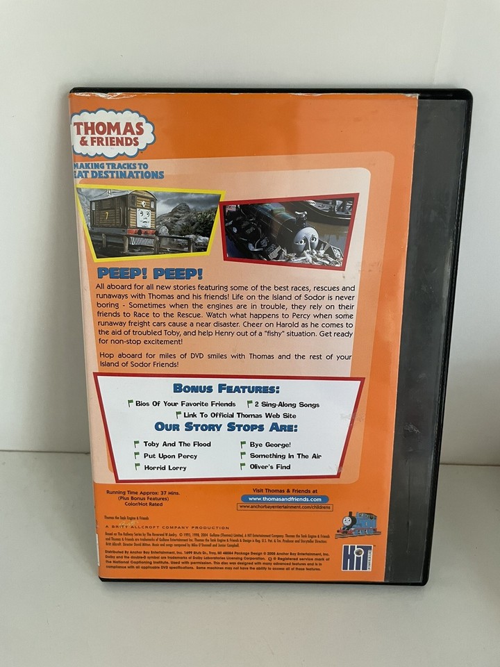 Thomas and Friends: Races, Rescues & Runaways 2005 DVD Used | eBay