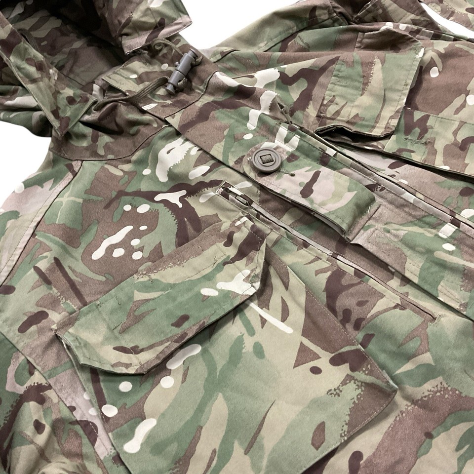 Genuine British Army PCS MTP Windproof Combat Smock Military Para Camo ...