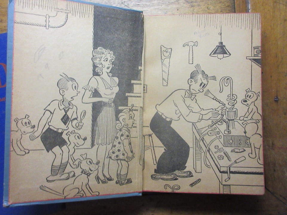2 Vintage Blondie & Dagwoods "Marvelous Invention"& "Snapshot Clue"1943 ...