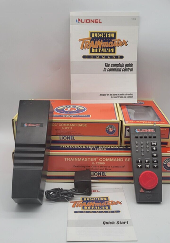 Lionel 6-12969 TMCC Trainmaster Command Base and Cab-1 Remote -Tested ...