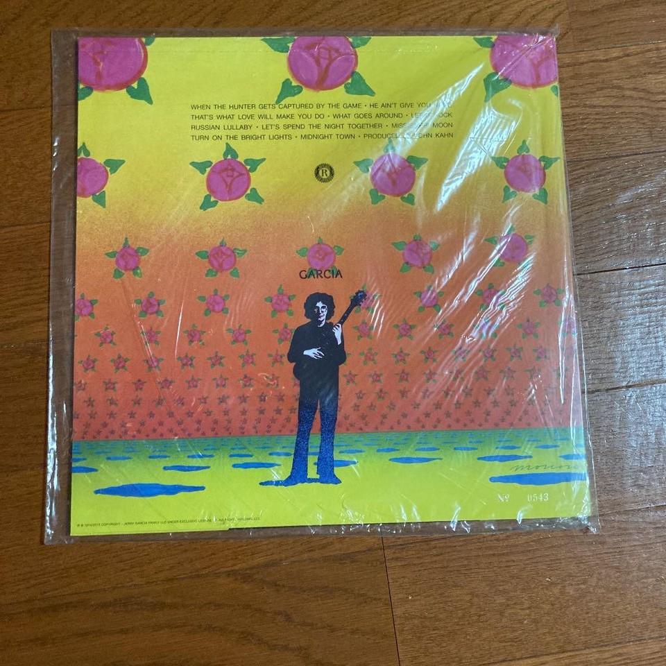 Garcia Jerry Grateful Dead 180G LP Record Store Day Green Vinyl Used | eBay