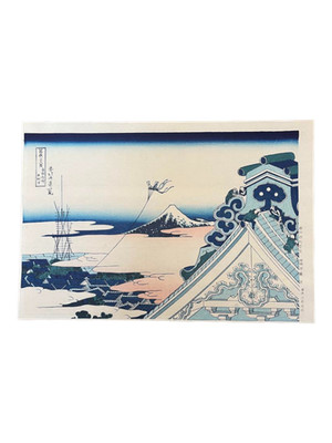 Katsushika Hokusai 36 Views of Mount Fuji Woodblock Print Asakusa ...