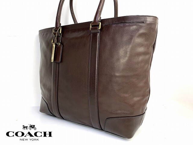 Coach Men'S Luxury Model Bleecker Legacy Leather 2Way… - Gem