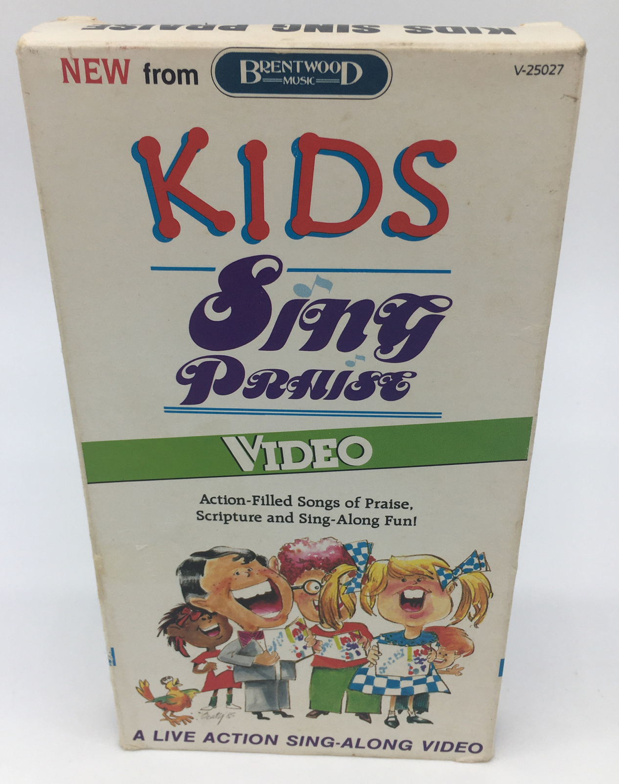 Kids Sing Praise Video (VHS 1987) Live-Action Scripture Sing Along ...