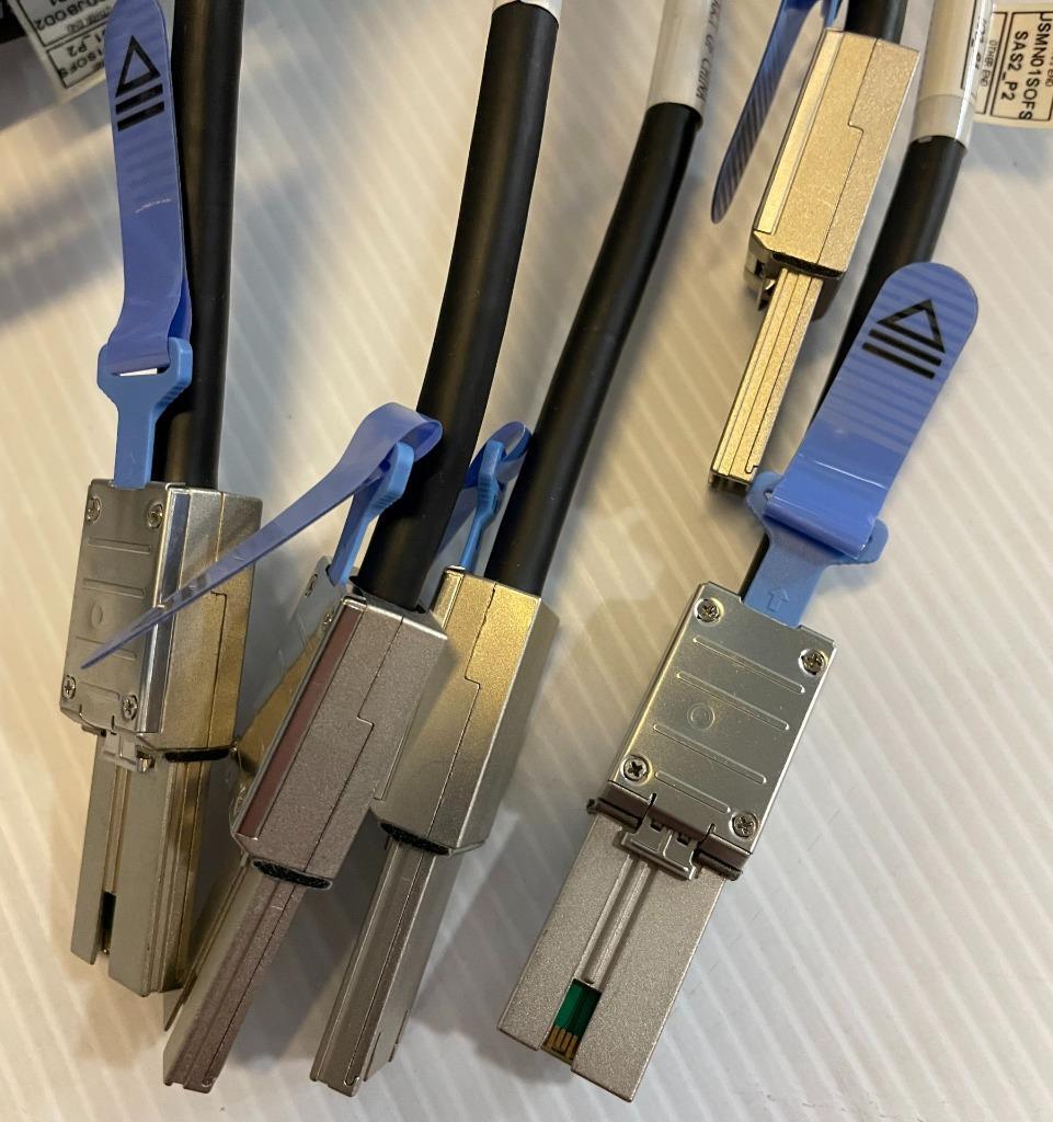 HPE 407344-003 408767-001 6FT External Mini-SAS Cables, Lot of 5 | eBay