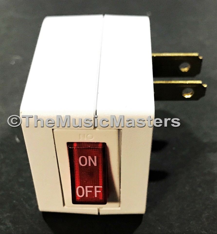 1X Single Outlet AC Wall Plug On/Off LIGHTED POWER SWITCH Electrical ...