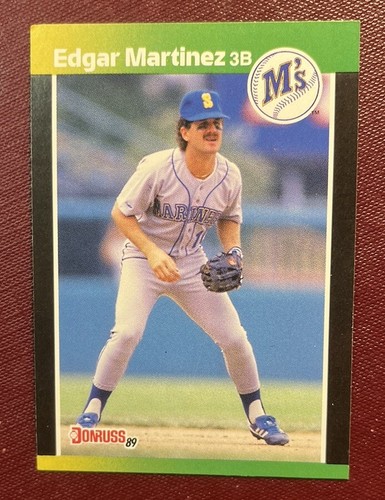 Edgar Martinez 1989 Donruss Rookie Card #645 | eBay