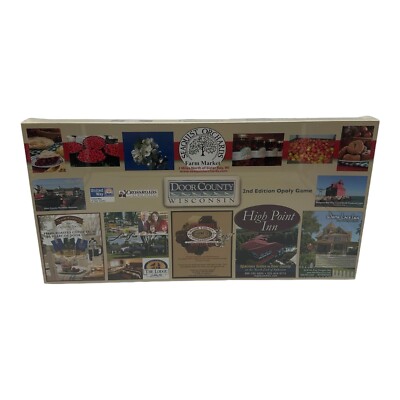 Door County Wisconsin Opoly Monopoly Style Board Game - Brand New ...