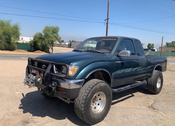Toyota Tacoma First Gen Warn Transformer Trans4mer Winch Bumper Brush ...